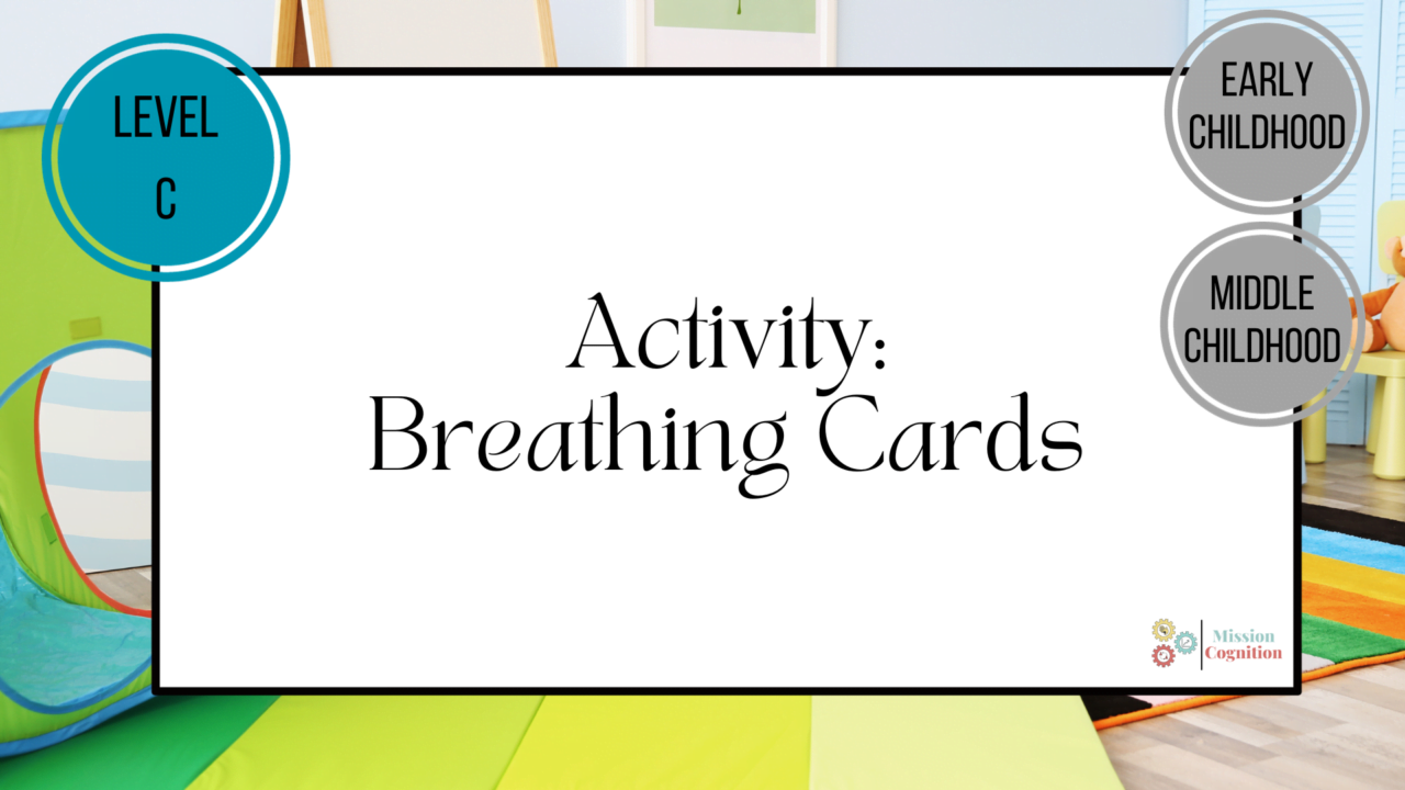 Self Regulation & Managing Emotions - Mission Cognition